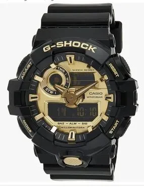 G-Shock | Accessories | Casio Mens G Shock Ga7gb1a Black Rubber Quartz ...